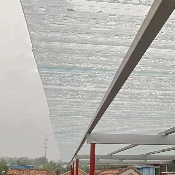 商品名:  KDDFN Clear Roof Sheet,2mm Corrugated Roof,Impact Resistance Roofing Cladding Panel,Heat-Insulating Greenhouse She...