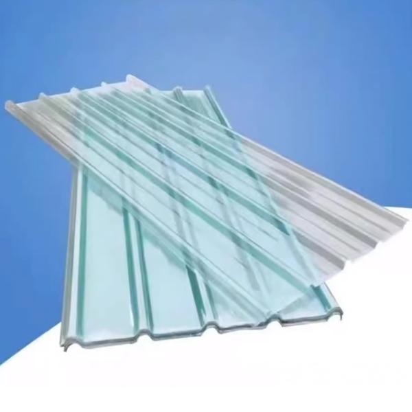 商品名:  KDDFN Mute Roofing Cladding Panel,Clear Roof Sheet,Daylighting Panels,Corrugated Roofing Material,1.5mm Thick Roof...