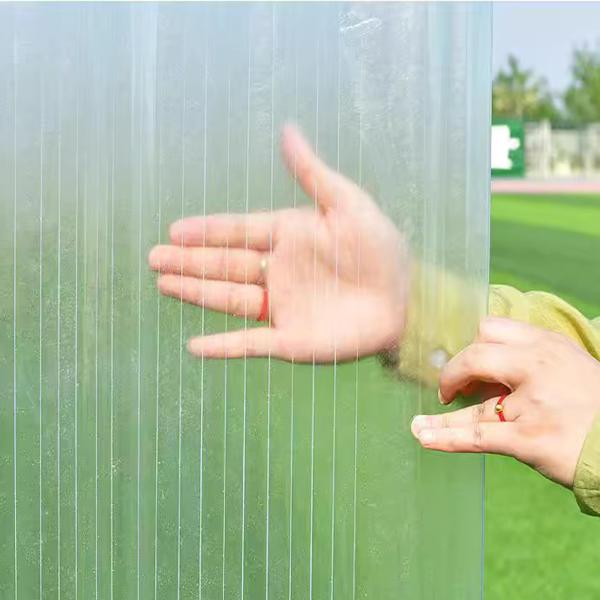 商品名:  KDDFN 10 PCS Clear Roof Sheet,Corrugated Roofing Sheets,Rainproof Greenhouse Sheets,FRP Daylighting Panels,Garage ...