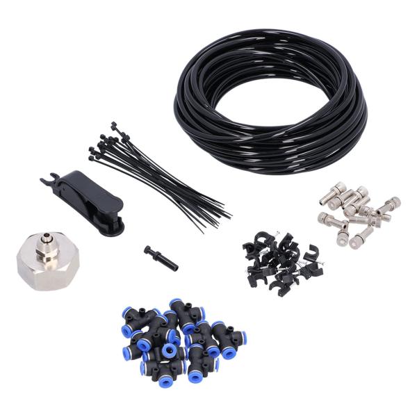 商品名:  10M Garden Irrigation System 10Pcs Misting Nozzle Hose Connector Set Watering Drip Kit for Garden Greenhouse Horti...