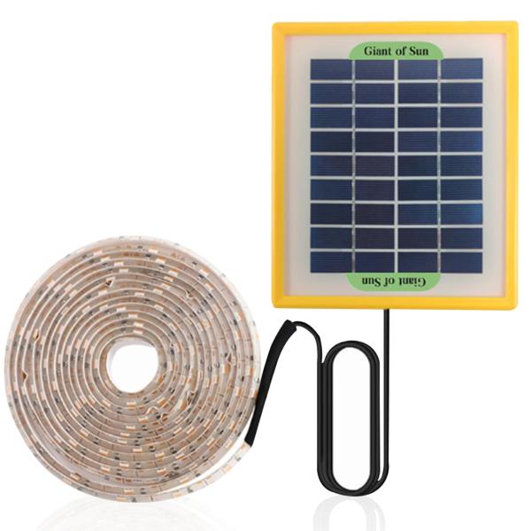 商品名:  NewGtuizi 16.4ft Solar Powered Grow Light Full Spectrum Growing Lamp Led for Outdoor Indoor Greenhouse Potted Plan...