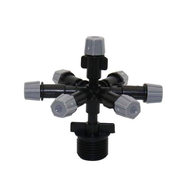 商品名:  Durable Garden Multi-Heads Atomized Nozzle Greenhouse Sprinkler Irrigation Mist Nozzle Industrial Cooling Misting ...