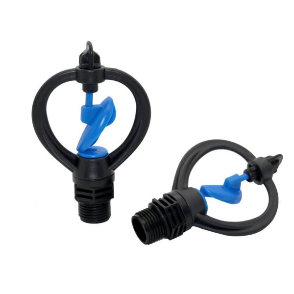 商品名:  Garden Lawn Sprinkler Irrigation System Rotating Sprinkler with 1/2 Inch External Thread Greenhouse Atomizing Nozz...