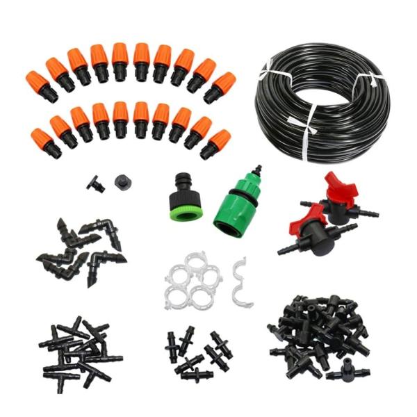 商品名:  KEQIBH 20m DIY Garden Misting System Greenhouse Garden Drip Irrigation Watering Kit Agriculture Sprinkler Irrigati...