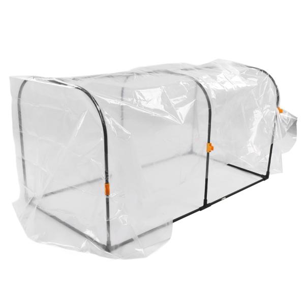 商品名:  Clear Plastic Greenhouse Film Winter Warming Garden Greenhouse Plant Hoops Set for Freeze Frost Protectionブランド: Je...