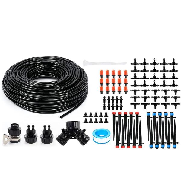 商品名:  Drip Irrigation Set Garden Irrigation System Distribution Tubing Watering Drip Saving Water Automatic Watering Sys...