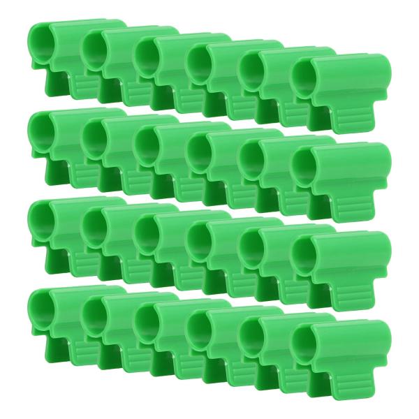 商品名:  24pcs Greenhouse Clamps Film Row Cover Netting Tunnel Hoop Clip Garden Support Frame Greenhouse Clamps for Fixing ...
