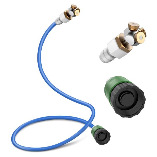 商品名: HAOWIN アップグレードミスター 屋外パティオ用 ホースミスター HAOWIN Upgraded Misters for Outside Patio, 3 Nozzles Fine Mist Leakproof 6.6FT A...