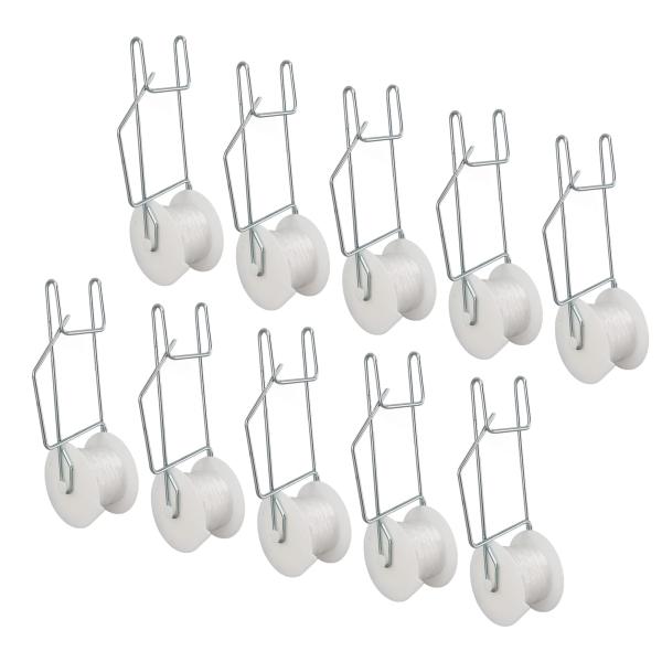 商品名:  10pcs Tomato Trellis Roller Hooks Flower Vine Twine Crop Trellis Kit Plant Support Hooks for Garden Vegetable Gree...