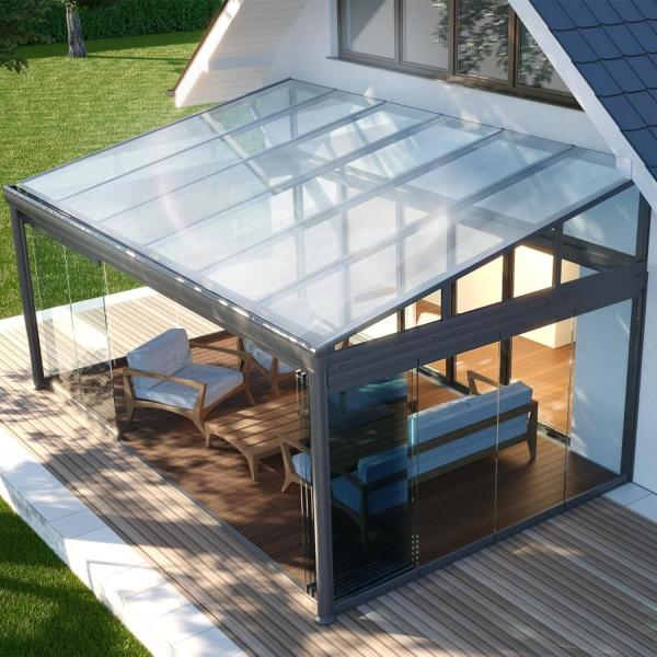 商品名:  CghhDY Clear Acrylic Plastic Sheet Polycarbonate Sheet PC Roofing Panel Lightweight Glass Awning for Outdoor, Gree...