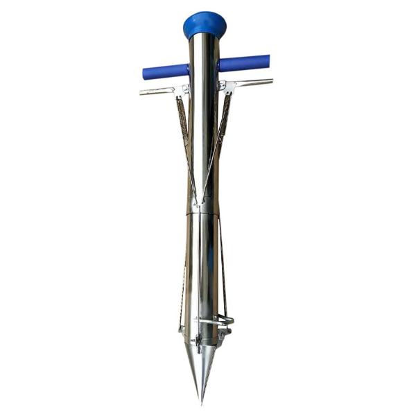 商品名:  Chouden Stainless Steel Bulb Planter Tool Seedling Transplanting Tool Multi-Functional Vegetable Garden Seeder Tra...