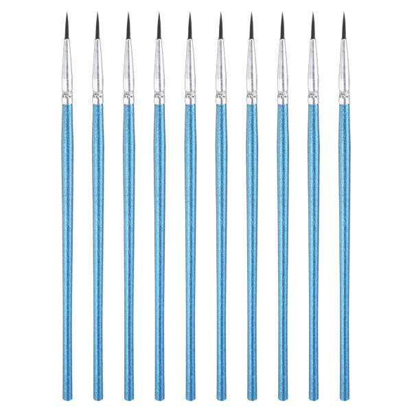 商品名: M METERXITY 花粉交配ブラシ10本パック 0.5インチ/1.2cm 木製野菜花粉交配者ペン 手動受粉ツール ガーデニング/温室/水耕栽培植物/花用 [ブルー] M METERXITY 10-Pack Pollinator...