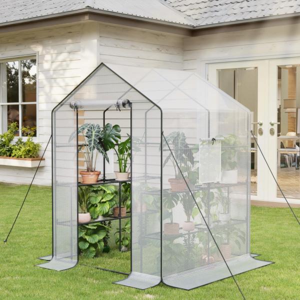 商品名:  Patio Watcher Walk-in Greenhouse for Outdoors, Portable Large Greenhouse with Waterproof UV-Resistant Cover, Roll-...