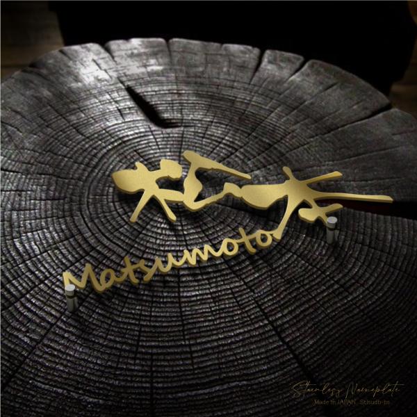 - 商品概要 -【商品番号】gs-pl-stlsudb-bs【選べるサイズ】W200mm、W250mm、W300mm※縦幅は製作内容により変動。【素材】SUS304ステンレス、t2mm【仕上げ】塗装/ヘアライン【取付】化粧ビス止め【製作文字...