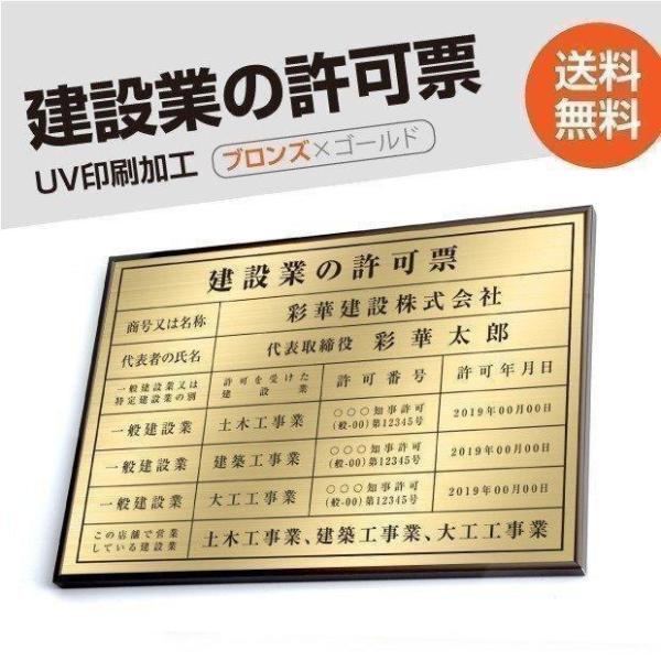 本体サイズ：横520mm×縦370mm表示面サイズ：横500mm×縦350mm材質：ステンレス(UV印刷加工済 ) フレーム:アルミ製備考：※フラップセットは別売りです。製作内容は備考欄にご記入ください。。建設業の許可票■商号又は名称：■代...