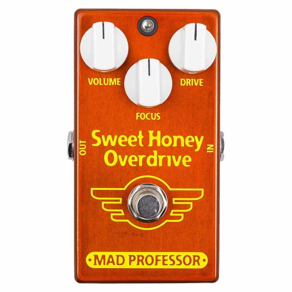 JF が設計した Sweet Honey Overdrive (SHOD) は、フィンガータッチにセンシティブに反応するローゲイン・オーバードライブペダルです。歪んだアンプをさらにドライブしたり、クリーンサウンドでダイナミクスをコントロール...