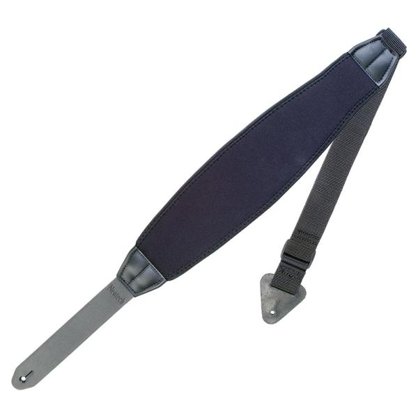 メガストラップシリーズは、コントロールストレッチシステムを採用したネオプレーンパッドで、通常のものより厚みと幅広のパッドデザインにすることでさらに快適性を高めました。柔軟なショルダーパッドが、肩と首回りにかかる楽器の重量と演奏中の衝撃をより...