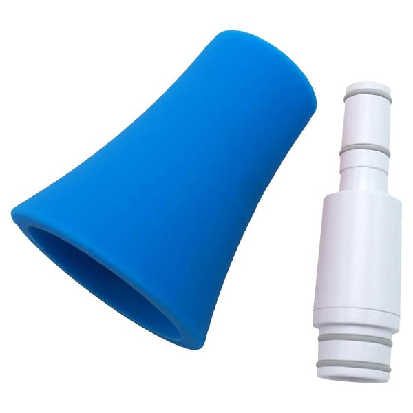 N515SWBL / jSax用 ストレートベル/ストレートネック / jSAX / カラー：ホワイト/ブルーお持ちのjSAXをストレートベル仕様にできるストレートキットキット内容：ストレートベル、ストレートネック※マウスピースは付属しませ...