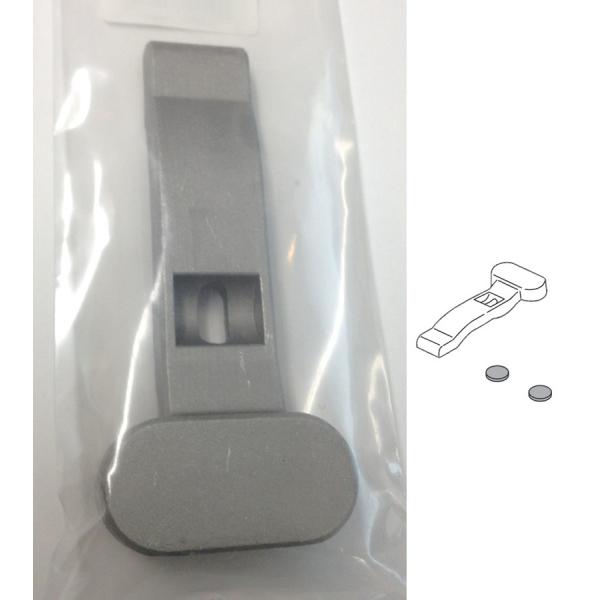 ■DC-718A フープクランプバー（ラバーグリップ付） 使用機材：P-3000D、P-3002D、P-3000C、P-3002C ドラムペダルで使用されています。