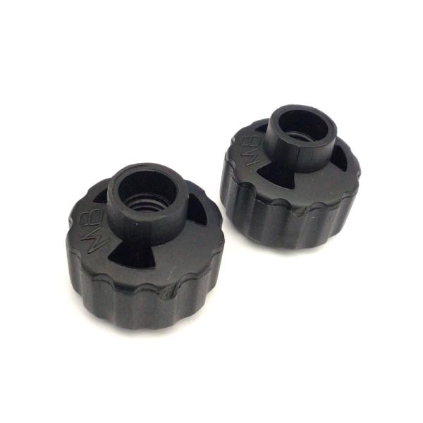 シンバルメイト(M8、2個)スタンダードなシンバルナット。本体を回転させることでシンバルの締め・揺れ具合の微調整をすることが可能です。また、上下を逆にしても使用可能です。M8のシンバルロッドに対応します。使用機材：MCB30EN、CYA5E...