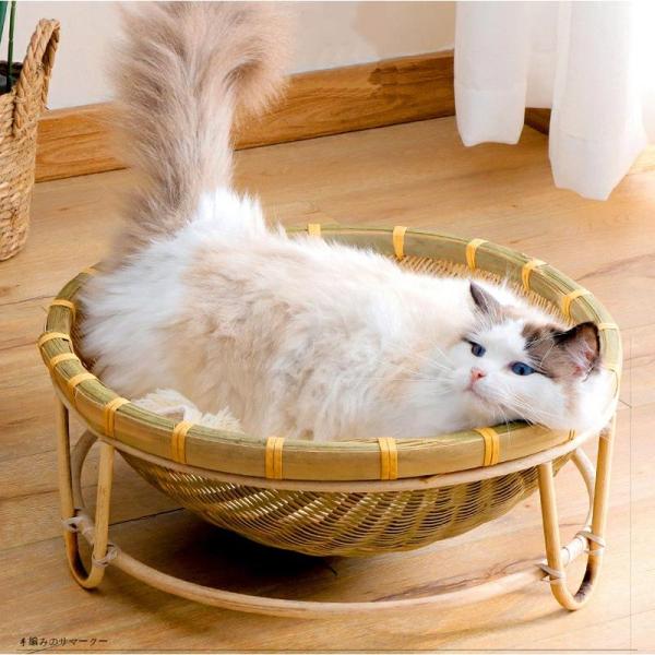 商品詳細商品内容：ペットベッド仕様 ■サイズ：XS：直径30cmS：直径34cmM：直径39cmL：直径45cmXL：直径49cmXXL：直径55cm■カラー：グリーン特徴 天然素材、四季兼用品質保証サービス 弊店はお客様に安心なサービスを...