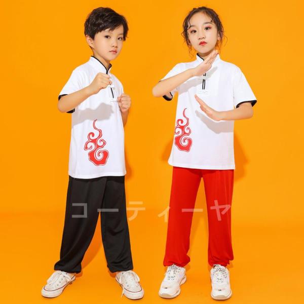 ダンス服装 体操服 JAZZ DANCE tシャツ スウェット キッズチアリーダー hiphop ヒップホップ 女の子 ステージ衣装 ダンスウェア 子供 応援団 運動会 甲子園 チアガール衣装 舞台演出服　おしゃれ　ストリート系　B系　K-...