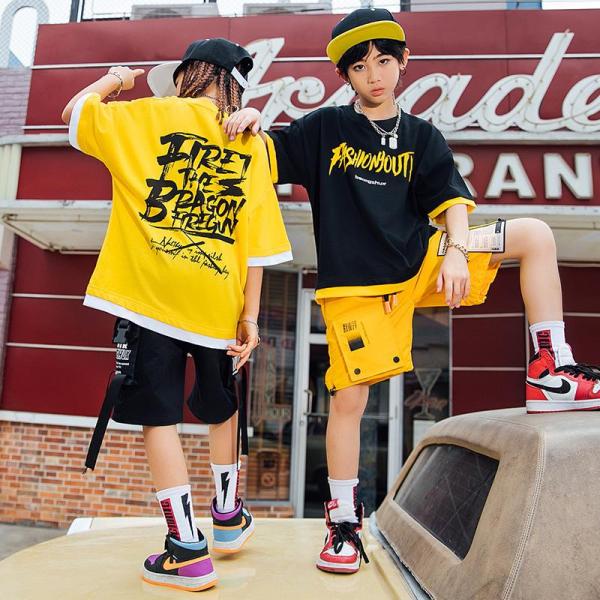ダンス服装 体操服 JAZZ DANCE tシャツ スウェット キッズチアリーダー hiphop ヒップホップ 女の子 ステージ衣装 ダンスウェア 子供 応援団 運動会 甲子園 チアガール衣装 舞台演出服　おしゃれ　ストリート系　B系　K-...