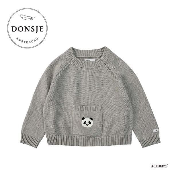 ●商品についてドンシェから可愛らしいデザインのアニマルニット！子供達に大人気のパンダを真ん中にあしらったキッズのセーターです。中央にポケット付き。素敵なパッケージでお届けするので、出産祝いや大切な人への贈り物としてもおすすめです。●素材10...
