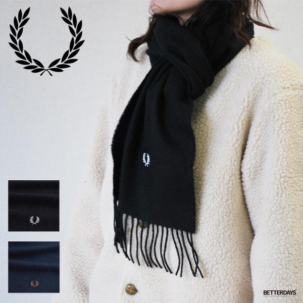 ●商品についてラムスウールを使用したマフラー。フリンジとローレルリースの刺繍がデザインポイント。●素材100% LAMBSWOOL●サイズF 全長180×幅25