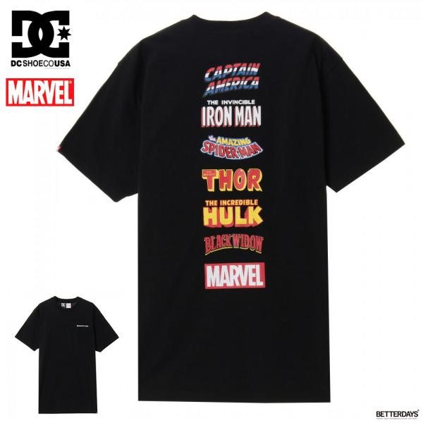 ●商品についてDC SHOES から、MARVEL コレクションが登場。キャラクターのロゴがバックにプリントされたTシャツは、ルーズシルエットで着心地も抜群です。●素材素材1:綿100％ ●サイズS/胸囲:80 - 88 cm・ウエスト:6...