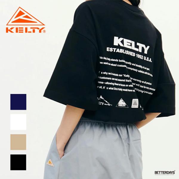 ●商品についてKELTY歴代のロゴがバックプリントに！―DETAIL―■旧ロゴから現代のロゴをレイアウトした、ヒストリーデザインバックプリントS/S Tシャツ。■フロントにはKELTYロゴネーム。■オーバーサイズのゆったりしたシルエット。―...