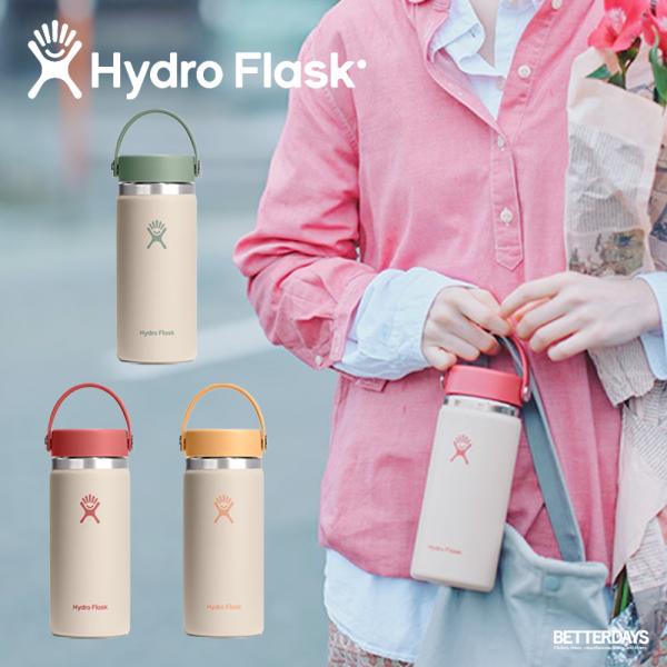 ●商品についてHydro Flask（ハイドロフラスク）初の日本限定販売となるOMOMUKI（趣）コレクション。自然由来のカラーをボトル本体に配し、日本の伝統色をキャップに採用。日本の趣と美しさを「芥子」「茜」「抹茶」の3カラーで体現しまし...
