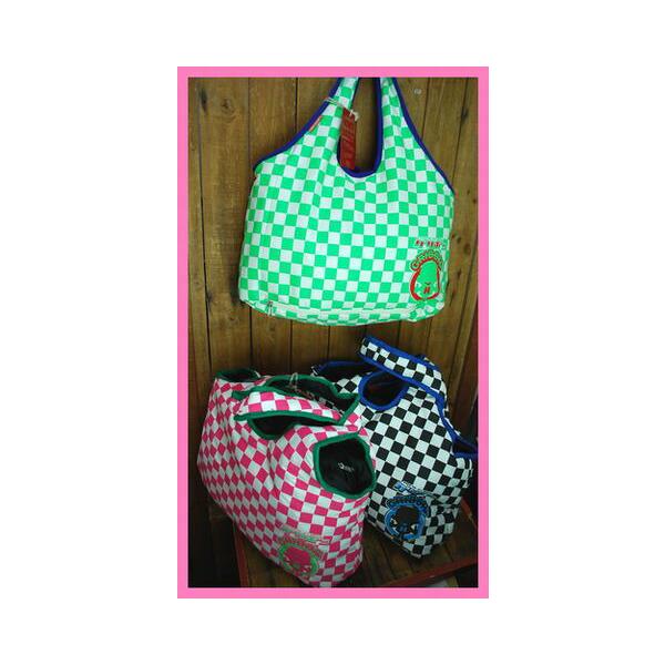 ☆素材　（本体）ポリエステル65%綿35%（裏地）綿100%寸法（本体）★サイズタテ約35cm×ヨコ約47cm×マチ約13cm