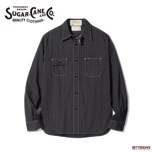 ●商品について20世紀初頭に存在したものの、ヴィンテージで見つけることはインディゴブルーよりも困難なブラックウォバッシュストライプ。ブラックの硫化染料でベースを染めたあとに抜染でドットストライプをプリントしている。現存するヴィンテージから色...