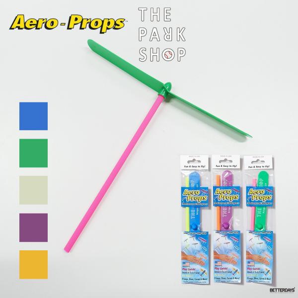 ●商品について1975年に設立されたAero-Motion社の代表的なアイテムであるAero Propsは1991年にアメリカで生まれま した。その後30年間で世界中に5000万個以上出荷され、無数の人々に THRILL OF FLIGHT...