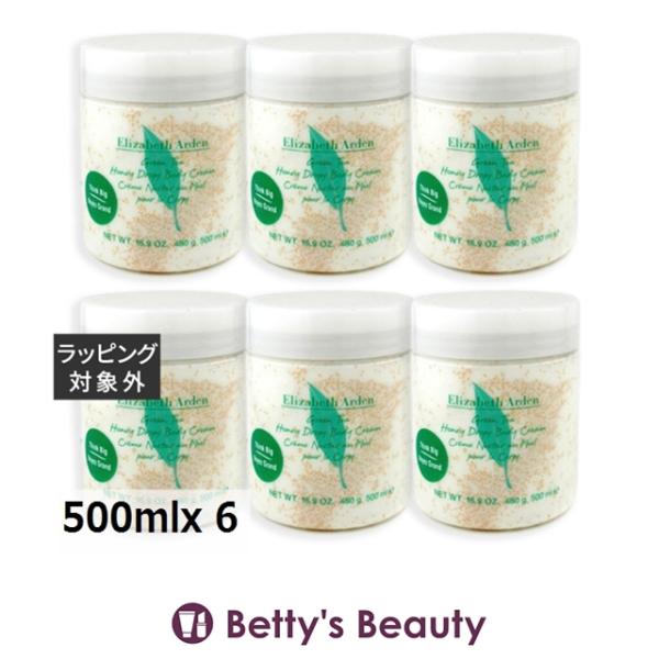 ◇ブランド：エリザベスアーデン Elizabeth Arden ◇商品名：グリーンティー ハニードロップ ボディクリーム Green Tea Honey Drops Body Cream◇規格：お得な6個セット / 500mlx 6 (16...