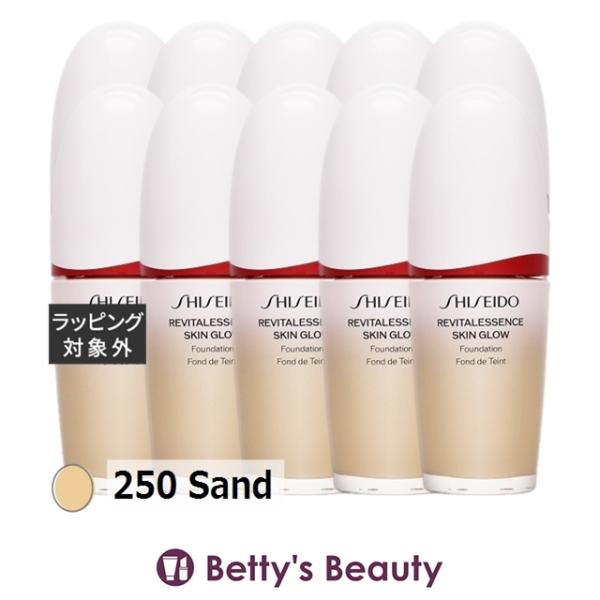 ◇ブランド：資生堂 SHISEIDO ◇商品名：エッセンス スキングロウ ファンデーション Revitalessence Skin Glow Foundation SPF30 PA+++◇規格：250 Sand / 30ml x 10 (1...