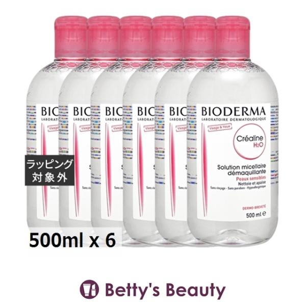◇ブランド：ビオデルマ BIODERMA ◇商品名：クレアリヌ（サンシビオ）Ｈ２Ｏ CREALINE H2O Solution Micellaire◇規格：お得な6個セット / 500ml x 6  (500ml x 6)◇カテゴリ：リキッ...