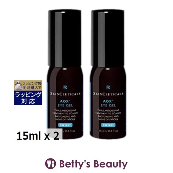 ◇ブランド：スキンシューティカルズ SKINCEUTICALS ◇商品名：AOX+ アイジェル AOX+ Eye Gel◇規格：お得な2個セット / 15ml x 2 (0.5fl.oz x 2)◇カテゴリ：アイケア 目元クリーム 目元美容...