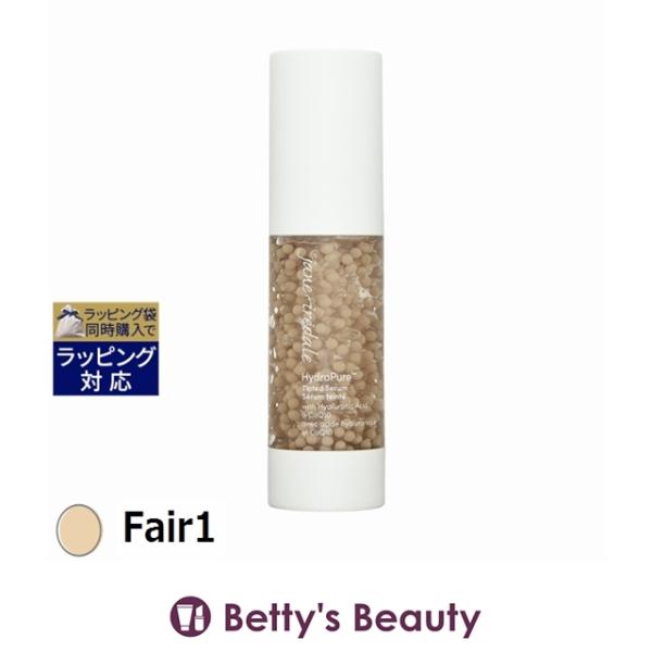 ◇ブランド：ジェーンアイルデール Jane Iredale ◇商品名：ハイドロピュアティントセラム HydroPure Tinted Serum◇規格：Fair1 / 30ml ()◇カテゴリ：リキッドファンデ ファンデーション リキッド=...