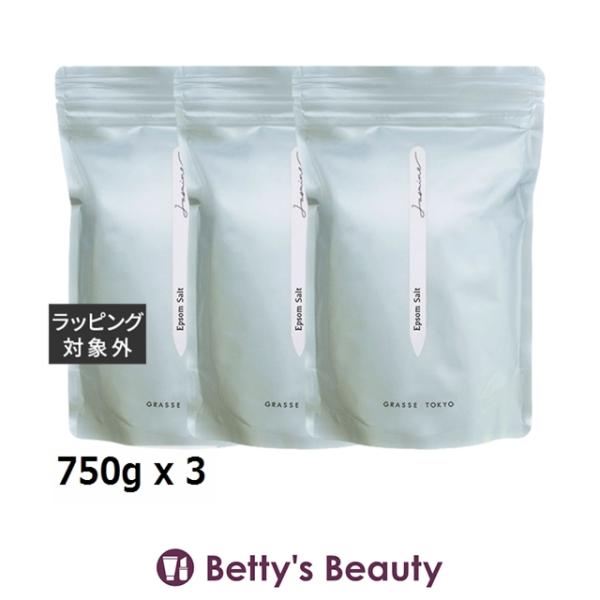◇ブランド：グラーストウキョウ GRASSE TOKYO グラース トーキョー◇商品名：エプソムソルト Epsom Solt◇規格：ジャスミン / 750g x 3 (3set)◇カテゴリ：NULL 入浴剤 アロマソルト==商品特性==◇ボ...
