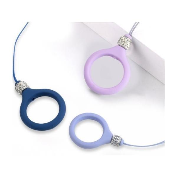 キラリと光るラインストーンつき。【特徴】柔らかく指が痛くなりにくい軽い机の上に置いた時にガタガタしないスマホやケースに傷がつきにくい【こんな人におすすめ】キラキラかわいい方がいい金属にアレルギーがある手が小さくて、貼り付けタイプが苦手【カラ...