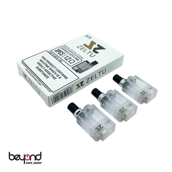 ZELTU X 交換用ポッドです。0.6Ωのメッシュポッドが新たに仲間入り！ブランド：ZELTU製品名：ZELTU X Pods ３pcs容量：2ml抵抗値：全3種類・0.6Ω MESH POD - New -・1.2Ω・1.6Ω内容：ZE...