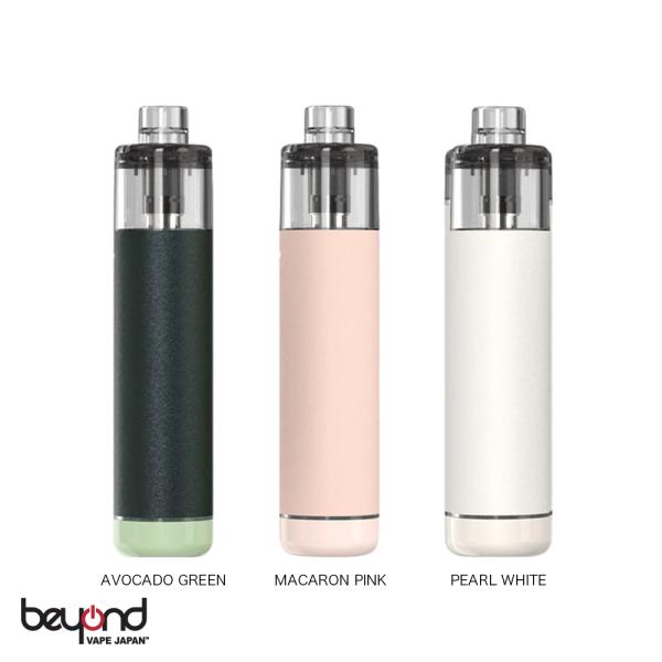 AIRSCREAM bottle.の後継機となるチューブタイプのデバイスです。ボタン一つで出力調整ができて、オートパフ機能も搭載しています。より濃く、しっかりとリキッドの味を楽しむことができます。まるでPODではないようなビルドしたような味...