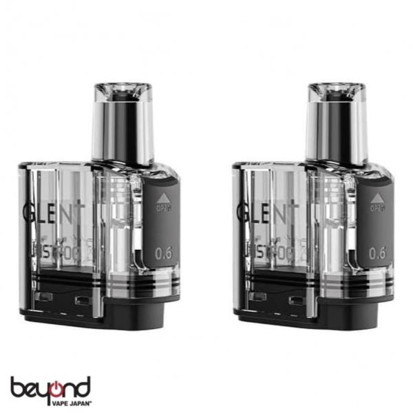【JUSTFOG】GLENT（グレント）用、交換用空PODです。【ブランド】 JUSTFOG【製品名】 GLENT Pod【容量】 3.5ml【抵抗値】 0.6ohm / 1.0ohm【セット内容】 1箱2個入※ リキッドは入っておりません...