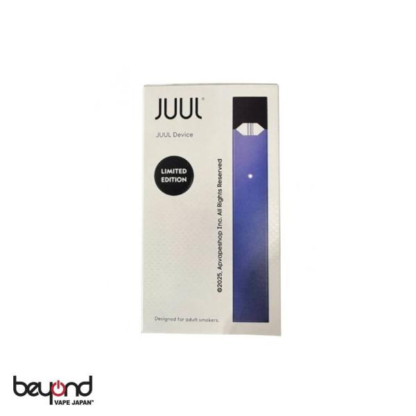 こちらのJUUL Basic Kit［正規品］は、期間限定カラーサファイア ブルー、 JUUL Limited Edition (Sapphire)です。電子タバコ JUULは、タバコに代わる革新的な代替品として禁煙を目的とした幅広い年代か...