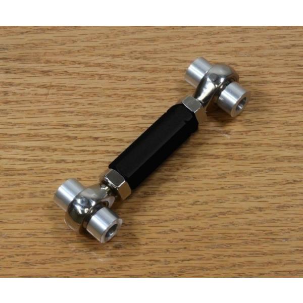 T-6ビレットアルミニウム製最大4インチまでの間でダウン調整が可能です黒い本体部分のネジは片方が正ネジ、もう片方が逆ネジになっています[適合車種] ホンダ CBR1100XX 1997-2003※車両を下降させると、車両が正しく安全に動作す...