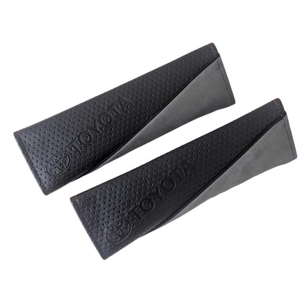 海外TOYOTA純正品のシートベルトパッドです。純正品番：PC22C-0D002サイズ：24cm × 7cm