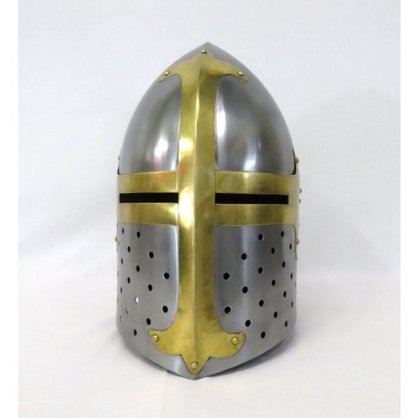 スチール製サイズ：36ｘ21ｘ24.5cm（高さｘ横幅ｘ奥行）重量：1.9kg実際に着用できます。※ヘルメットライナー、ヘルメットスタンドは付属しません。※ハンドメイド品の為、初期キズ等ある場合がございますが予めご了承下さい。