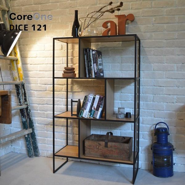シェルフ コアワン CORE ONE ダイス 121 DICE 121 DICE-BOOKCASE3-70 収納 本棚 整理棚 キャビネット COREONE（コアワン）のDICE121(ダイス121）はサイズW700xD320xH1210m...